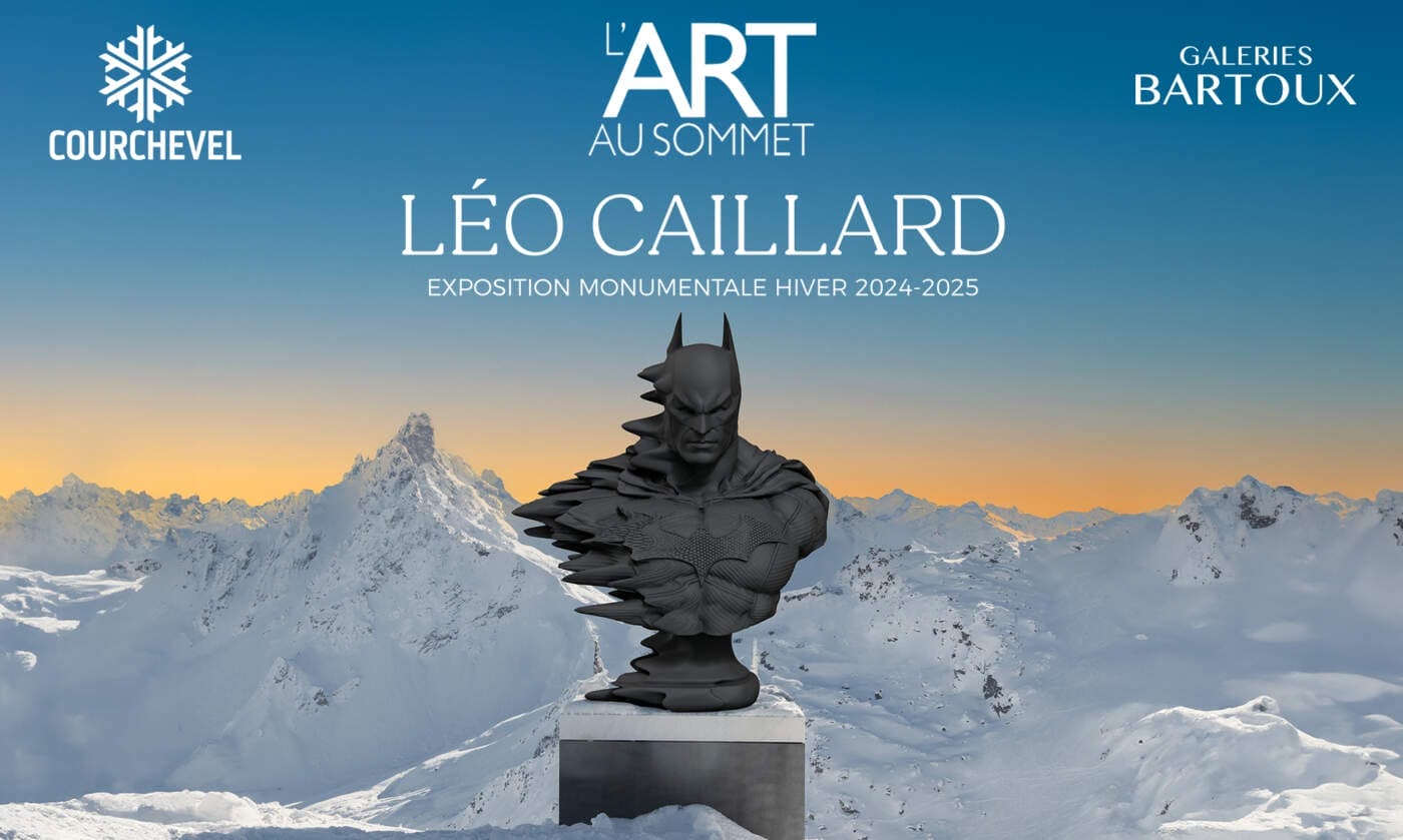 L’art au sommet : 5 œuvres de Léo Caillard sur les pistes de Courchevel ...