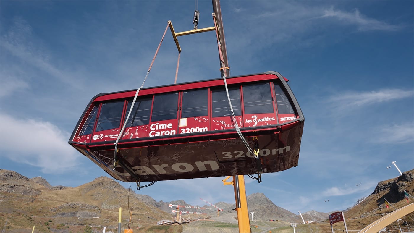 Val Thorens : le téléphérique de la Cime Caron de retour en 2026